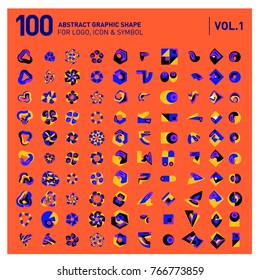 Logo Icon Mega Collection Set 0f Stock Vector (Royalty Free) 766774192