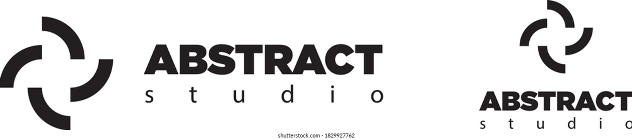 Logo Icon Studio Design Agency Stock Vector (Royalty Free) 1829927762 ...