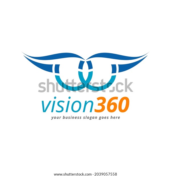 Logo Illustration About Eye Vision Circle Stock Vector (Royalty Free ...