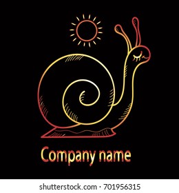 Logo Image Snail Vector Illustration Stock Vector (Royalty Free ...