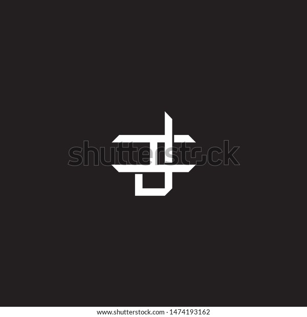 Logo Initial Ji J Ij Monogram Stock Vector (Royalty Free) 1474193162 ...