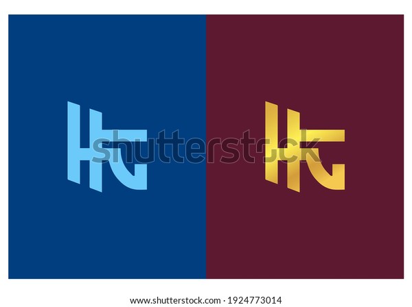 Logo Initial Letter Hg Clean Simple Stock Vector (Royalty Free ...
