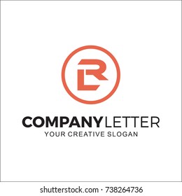 Logo Initial R L Logo Sport: vector de stock (libre de regalías ...