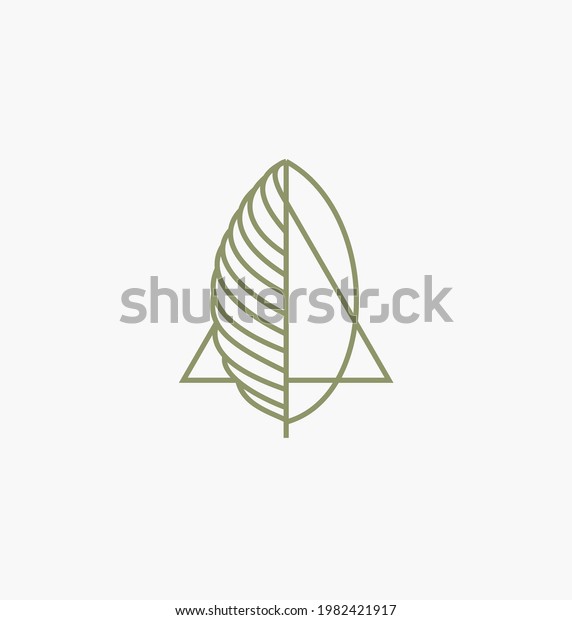 Logo Kratom Sacred Leaf Stock Vector (Royalty Free) 1982421917 ...