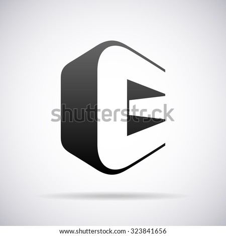 Logo Letter C Design Template Stock Vector (Royalty Free) 323841656 ...