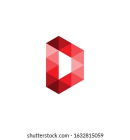 Logo Letter R Modern Template Red: стоковая векторная графика (без ...