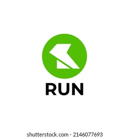 Logo Letter R Run Initial Letter Stock Vector (Royalty Free) 2146077693 ...