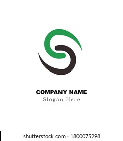Logo Letter S Simple Design Stock Vector (Royalty Free) 1800075298 ...