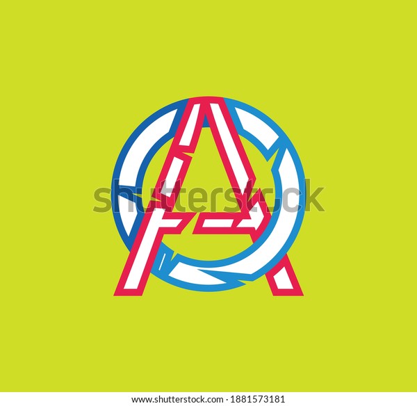 Logo Letter Spinning Circle Stock Vector (Royalty Free) 1881573181 ...