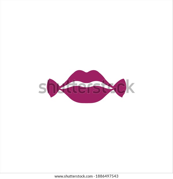 Logo Lip Icon Templet Vector Stock Vector (Royalty Free) 1886497543 ...