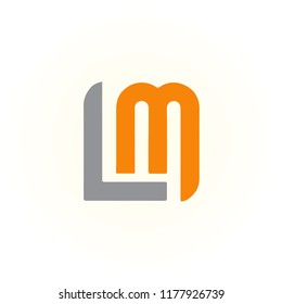 Logo Lm Vector Icon Lm Concept Stock Vector (Royalty Free) 1177926739 ...