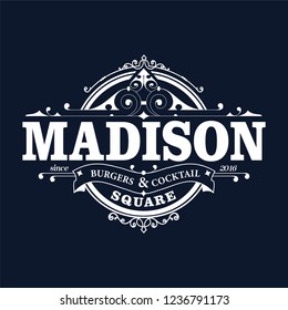 255 Madison text Images, Stock Photos & Vectors | Shutterstock