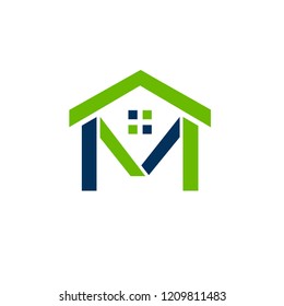Logo Mark House Stock Vector (Royalty Free) 1209811483 | Shutterstock