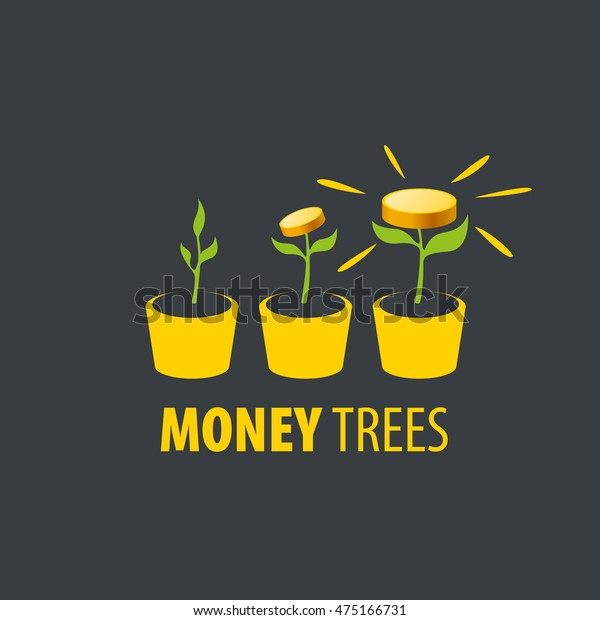 Logo Money Tree Stock Vector (Royalty Free) 475166731 | Shutterstock