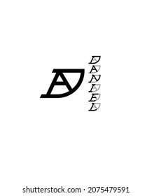 46 Daniel name graphic Images, Stock Photos & Vectors | Shutterstock