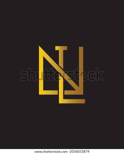 Logo Name Letters Neil You Can Stock Vector (Royalty Free) 2036053874 ...