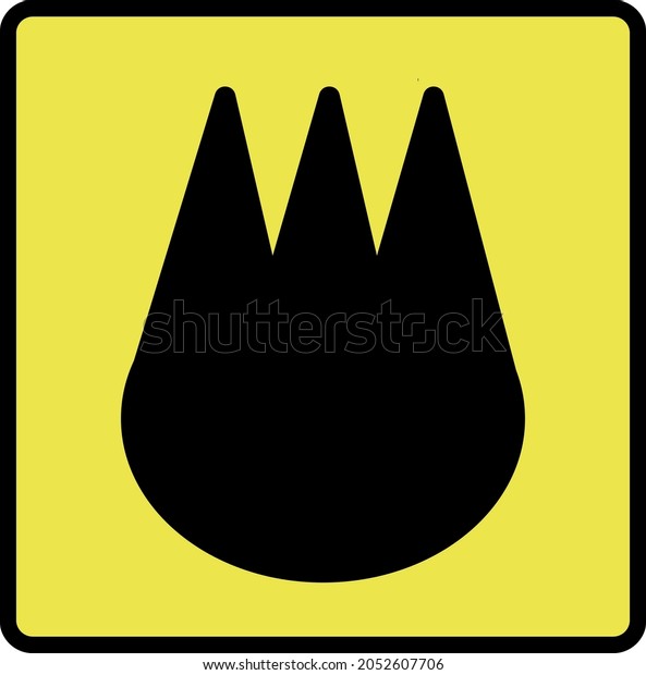Logo New Danger Abstract Sign Stock Vector (Royalty Free) 2052607706 ...