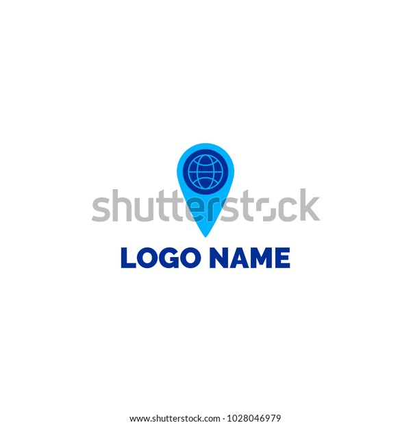 Logo Planet Network Logo Internet Planet: vector de stock (libre de ...