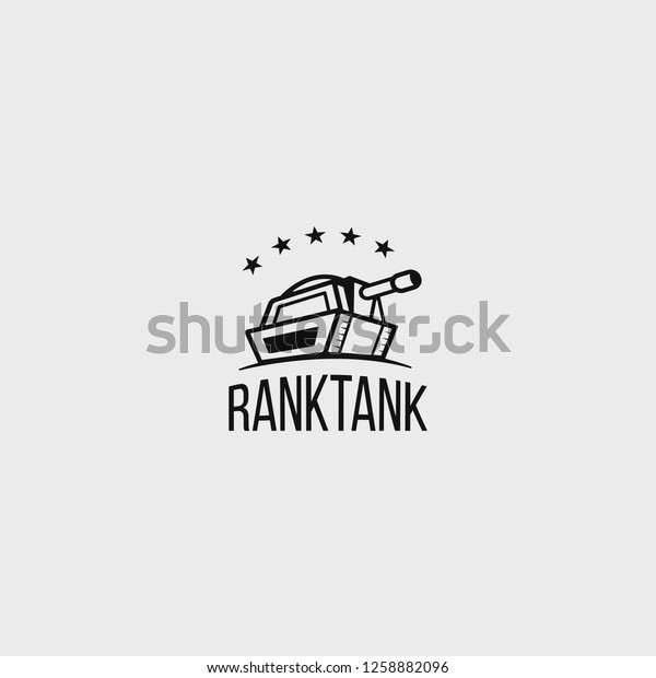 Logo Rank Star Tank Logo Vector Stock Vector (Royalty Free) 1258882096 ...