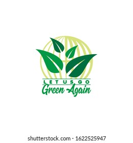 Logo Returns Healthy Green Environment Stock Vector (Royalty Free ...