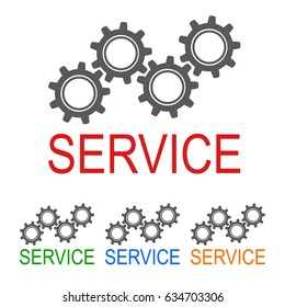 Monochrome Logo Java Programming Language Gears Stock Vector (Royalty ...