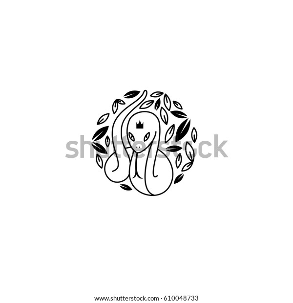 Logo Snake Circle Vector Illustration Stock Vector (Royalty Free ...