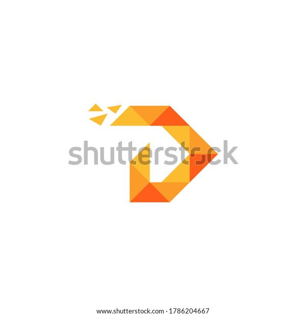 Logo Styleguide Letter D Innovation Digitalization: เวกเตอร์สต็อก (ปลอด ...