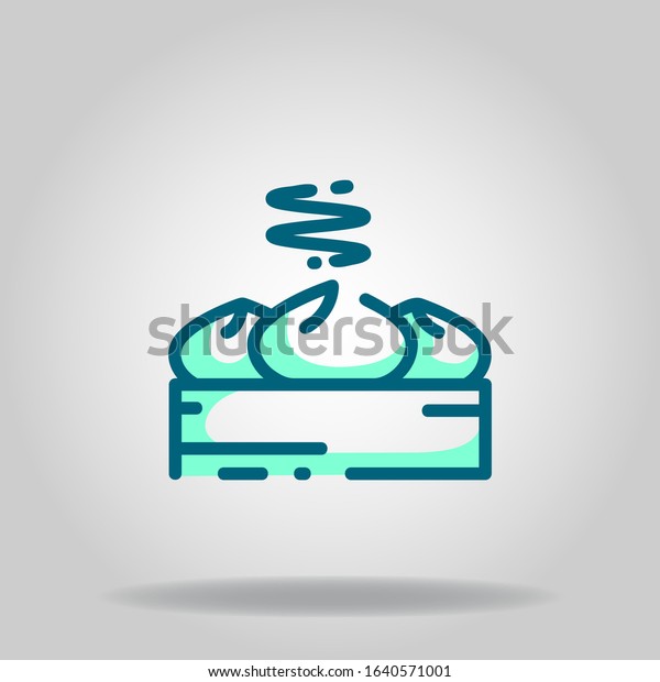 Logo Symbol Dim Sum Icon Two Stock Vector (Royalty Free) 1640571001 ...