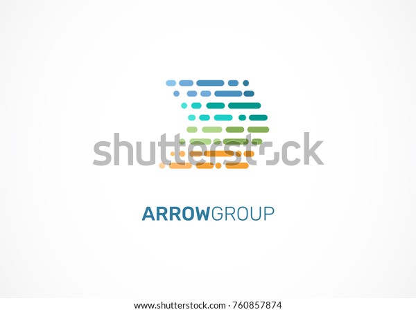 Logo Technology Arrow Tech Icon Symbol Stock Vector (Royalty Free ...