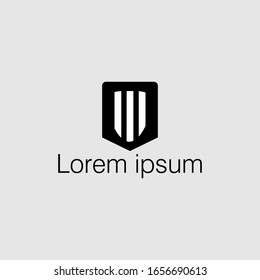 Logo Template Emblem Design Easy Edit Stock Vector (Royalty Free ...