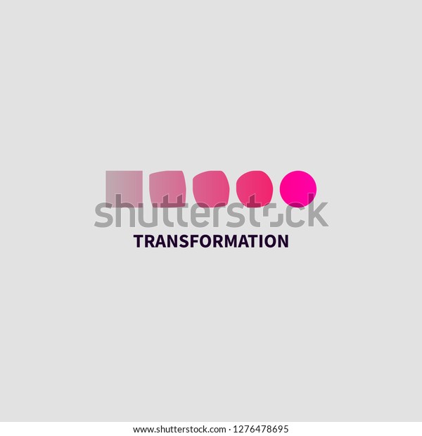 Logo Transform Icon Change Icon Growth Stock Vector (Royalty Free ...