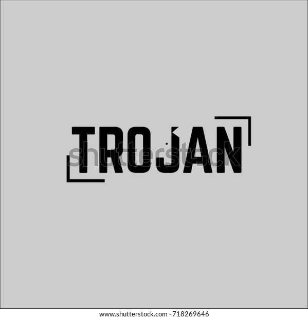 Logo Trojan Vector Stock Vector (Royalty Free) 718269646 | Shutterstock