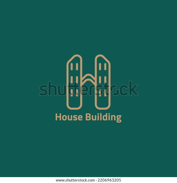 Logo Two Tall Tower Buildings Forms: เวกเตอร์สต็อก (ปลอดค่าลิขสิทธิ์ ...