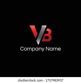 Logo Vb Company Name Vector Design: เวกเตอร์สต็อก (ปลอดค่าลิขสิทธิ์ ...