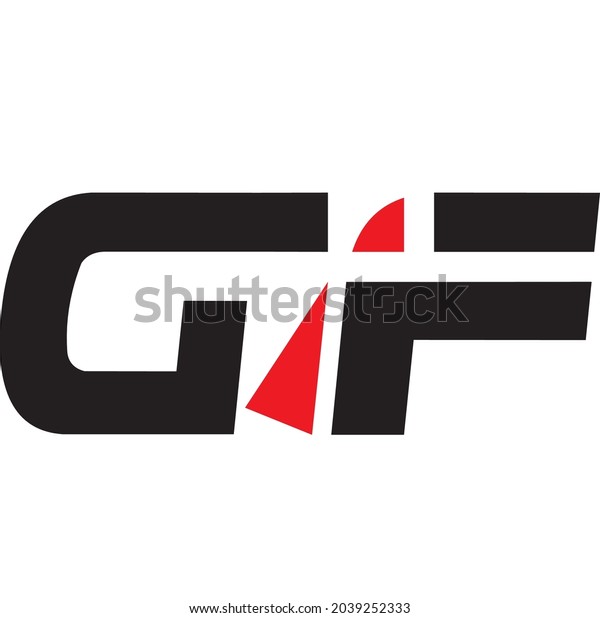 Logo Vector Gif Design Modern Simple Stock Vector (Royalty Free ...