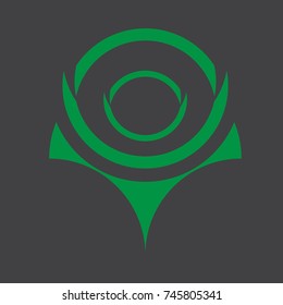 Logo Vector Green Design Stock Vector (Royalty Free) 745805341 ...
