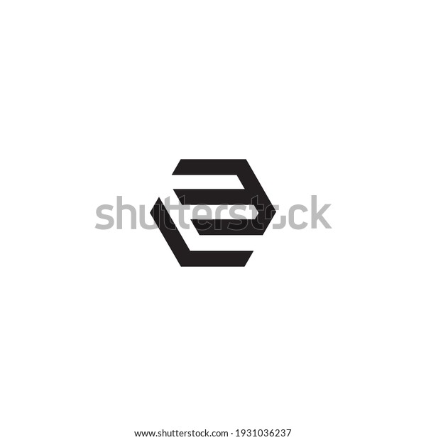 Logo Vector Letter E L Concept Stock Vector (Royalty Free) 1931036237 ...