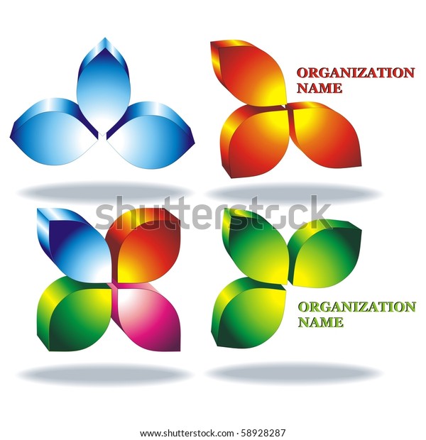 Logo Volume Organization Firm Vector Illustration: Vector có sẵn (miễn ...