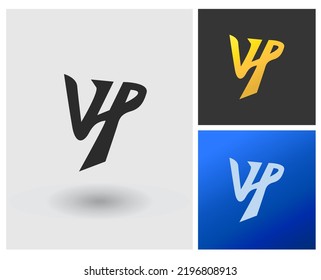Logo Vp Vhp Letter Shape Initial Stock Vector (Royalty Free) 2196808913 ...