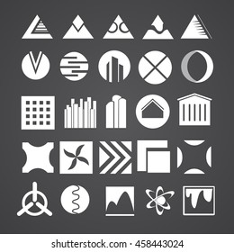 Logo Web Different Logos Concept Stock Vector (Royalty Free) 458443024 ...