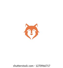 Silver Fox Logo Template Design Vector Stock Vector (Royalty Free ...