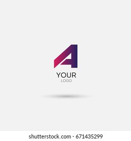 Abstract Alphabet Logo Stock Vector (Royalty Free) 352527404