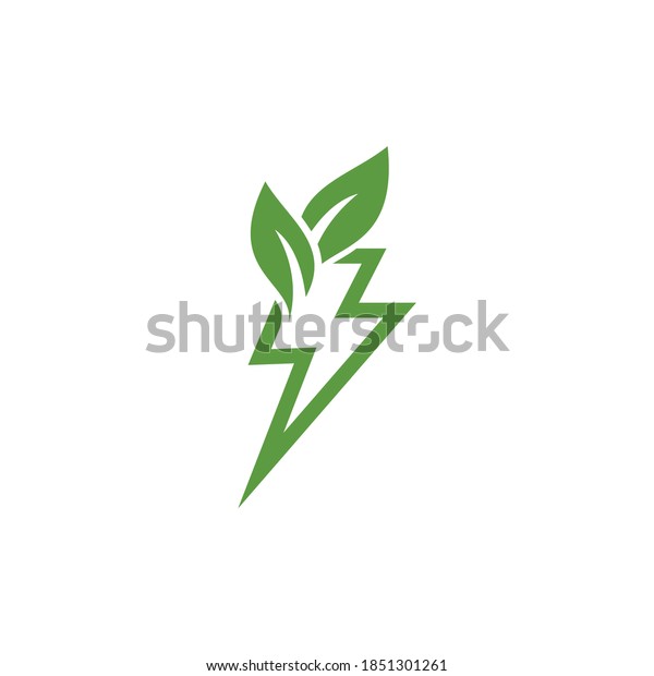 Logos Natural Forces Plants Stock Vector (Royalty Free) 1851301261 ...