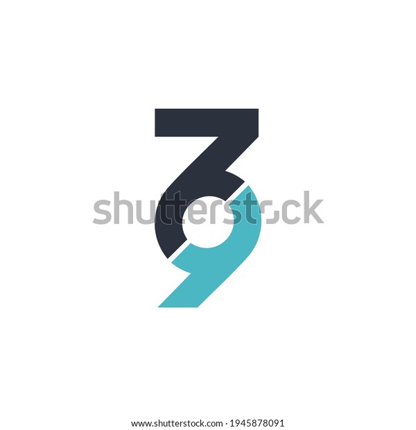 Logos Numbers Seven Six Stock Vector (Royalty Free) 1945878091 ...
