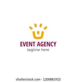 Logotype Event Agency Logo Vector Shop Stock Vector (Royalty Free ...