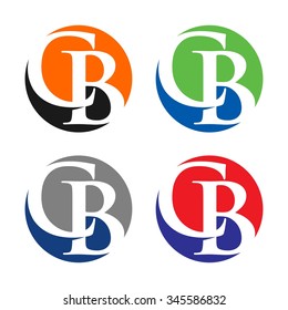 Logotype Letter C B Logo Vector Stock Vector (Royalty Free) 345586832 ...