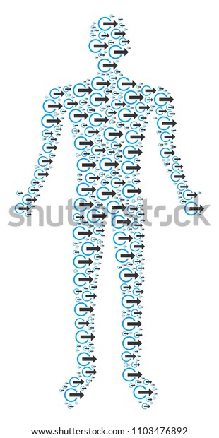 Logout Person Avatar Vector Logout Icons Stock Vector (Royalty Free ...