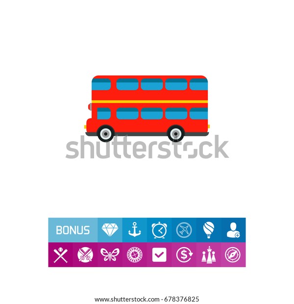 London Bus Icon Stock Vector (Royalty Free) 678376825 | Shutterstock