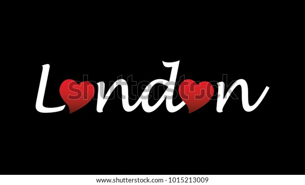 London City Logo Type Writing Black Stock Vector (Royalty Free ...