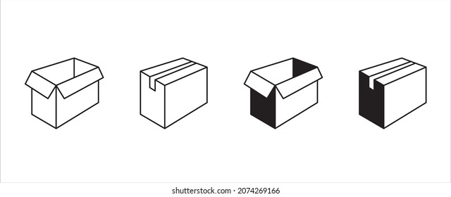 5,352 Long Carton Box Images, Stock Photos & Vectors | Shutterstock